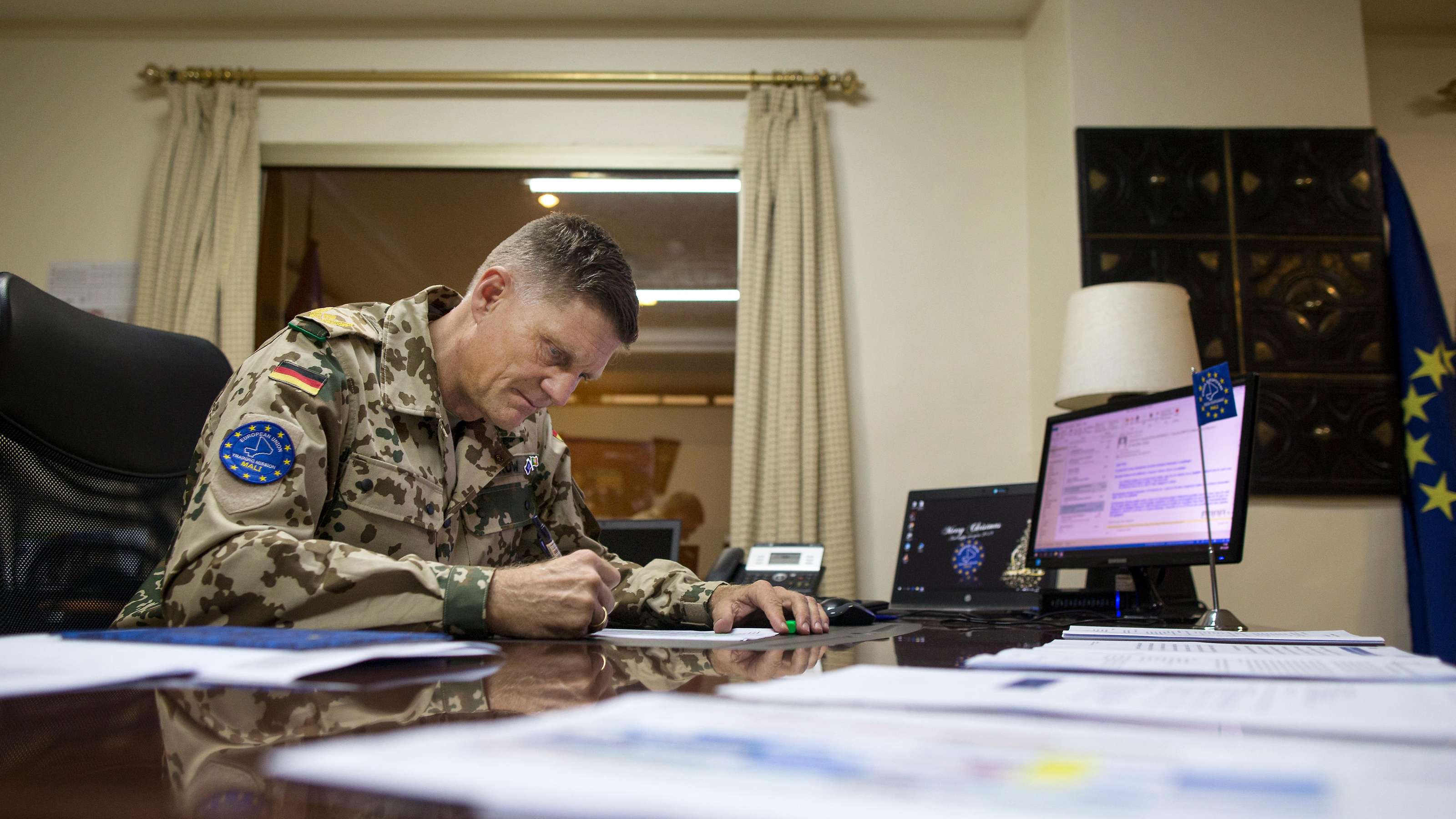 Mission Force Commander General Mirow