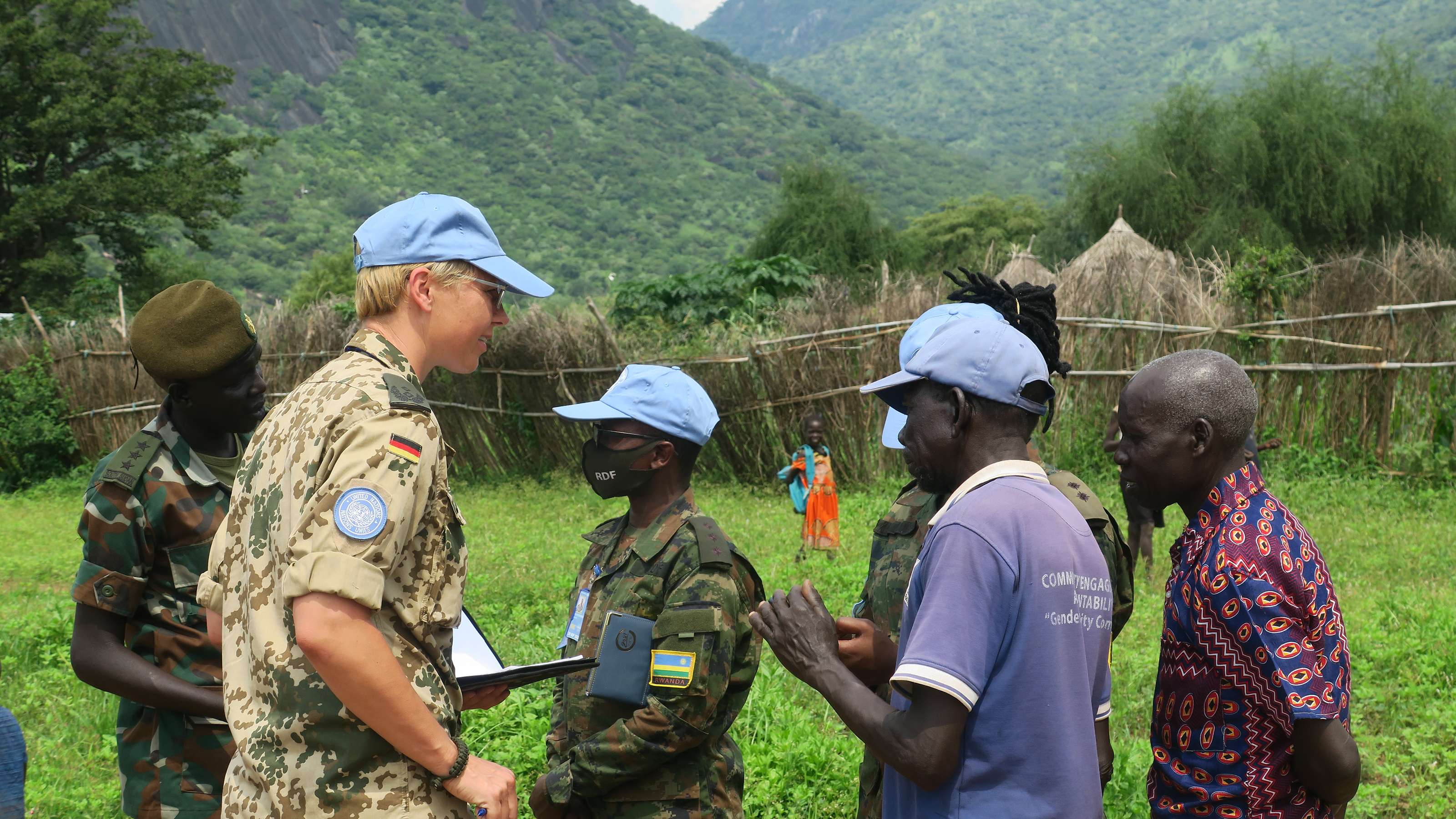 Bildergalerie: Einsatz einer UN-Militärbeobachterin im Südsudan