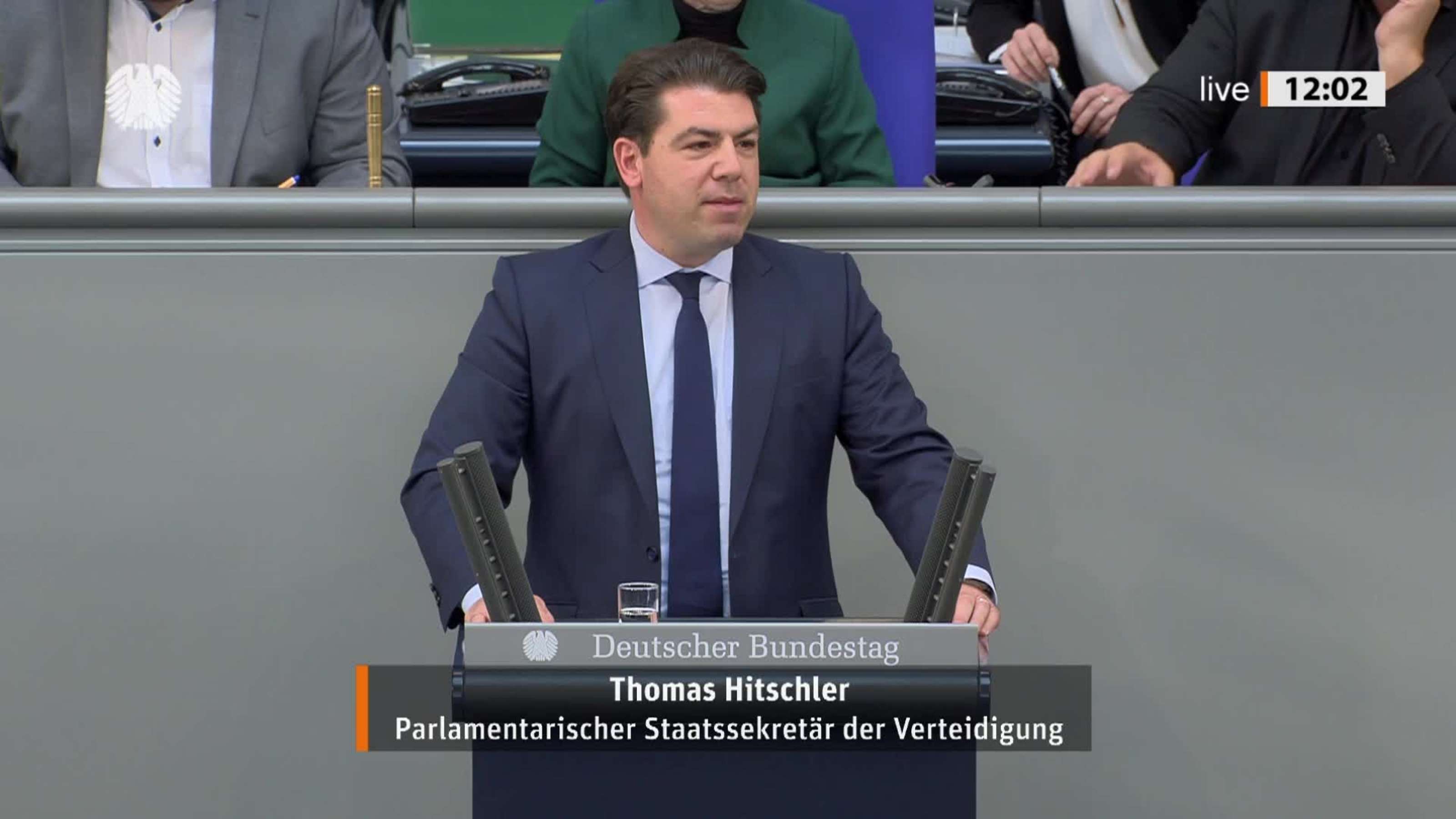 Hitschler im Bundestag: KFOR-Einsatz um ein Jahr verlängern