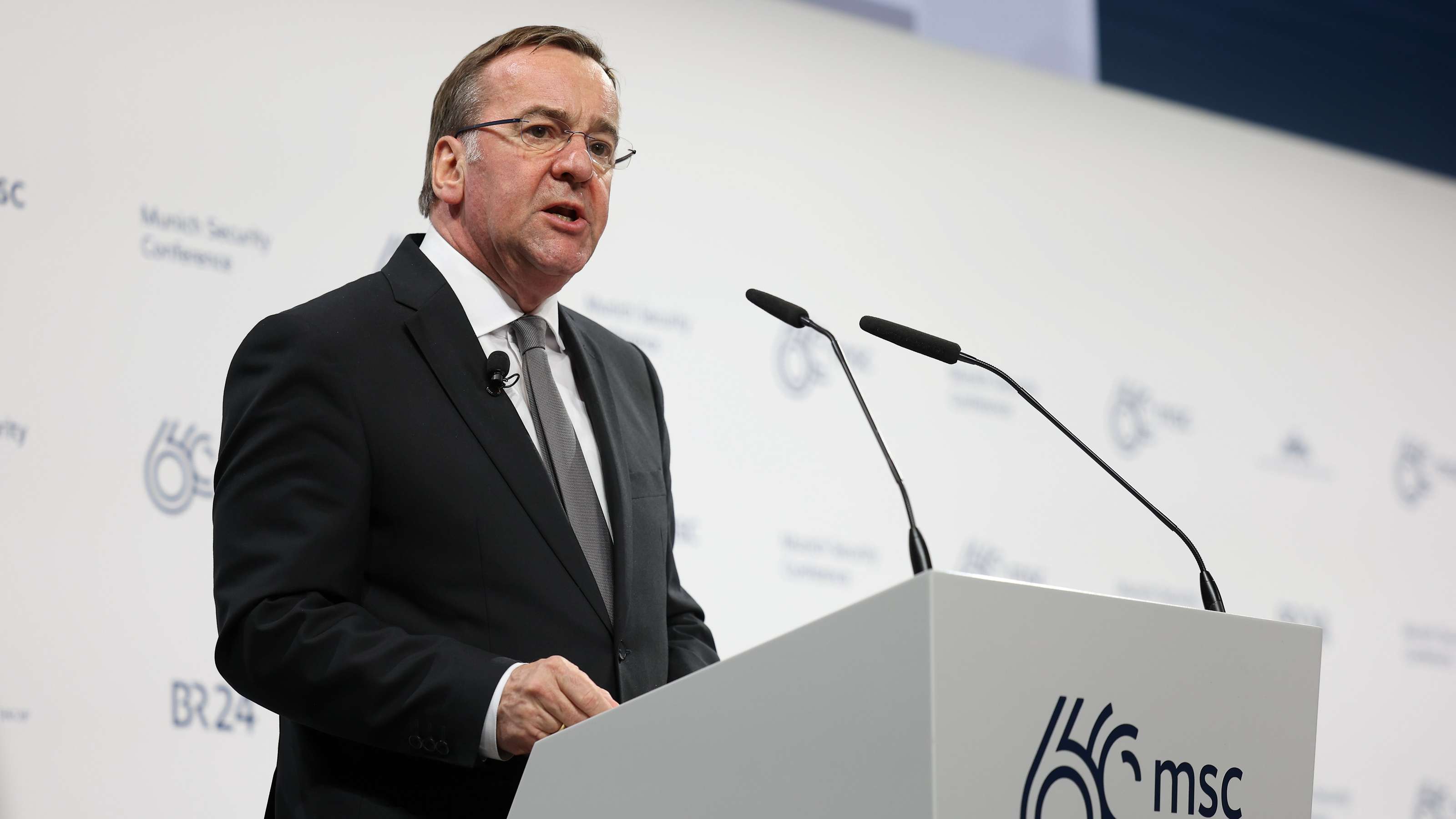 Keynote speech delivered by Boris Pistorius at the MSC 24 | BMVg.de