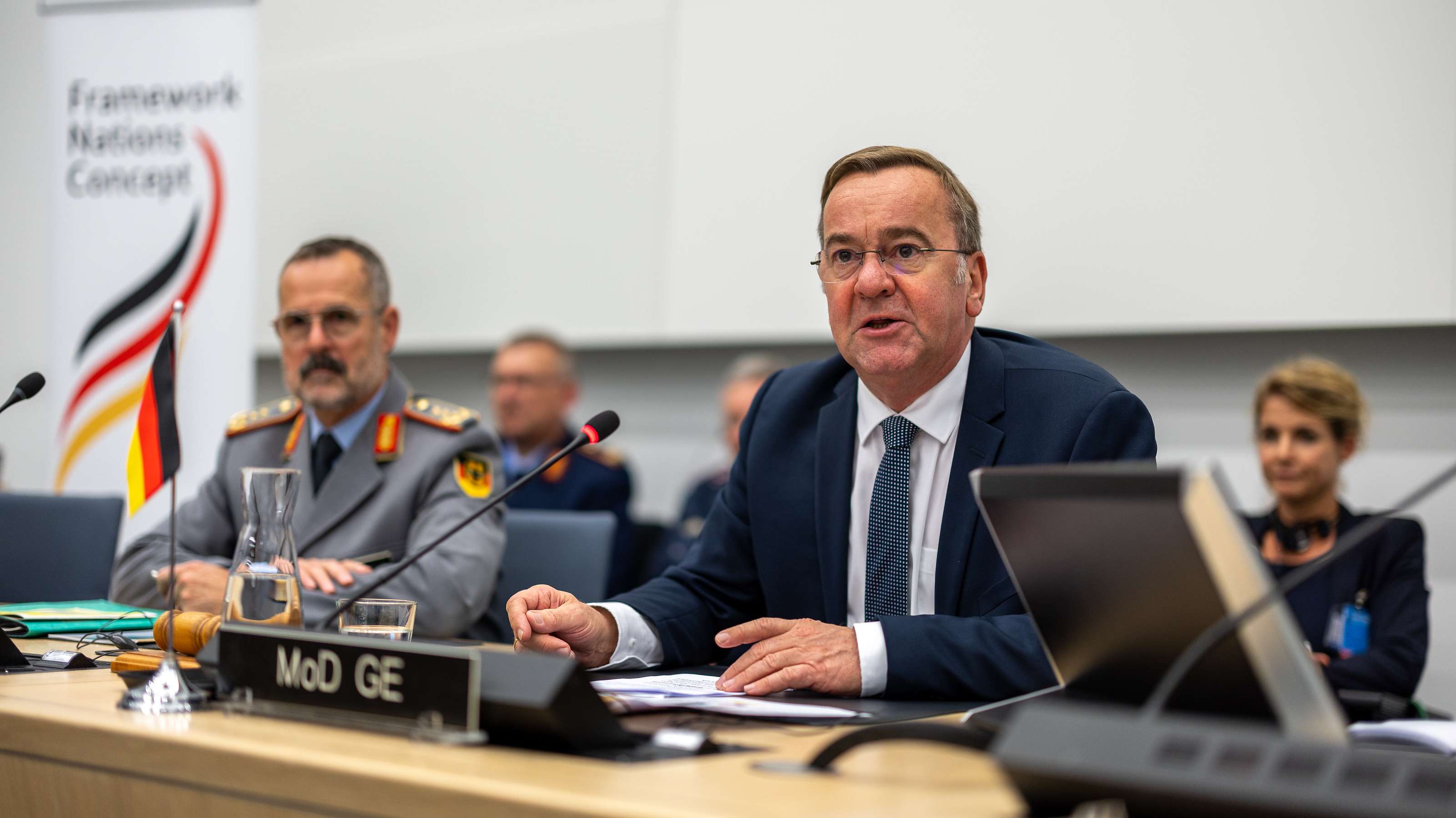 Pistorius bei NATO-Verteidigungsministertreffen in Brüssel Pistorius bei NATO-Verteidigungsministertreffen in Brüssel